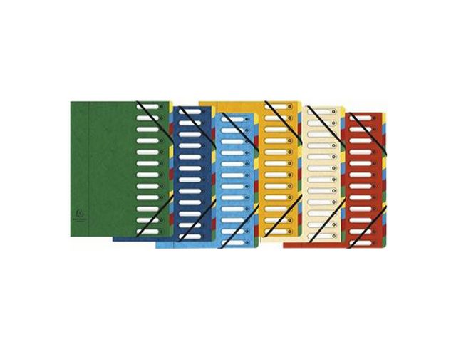 Köp Exacompta Sorteringsmapp 12-flik sort