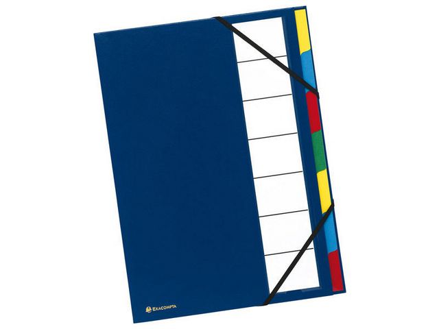 Köp Exacompta Sorteringsmapp 12-flik expanderbar blå