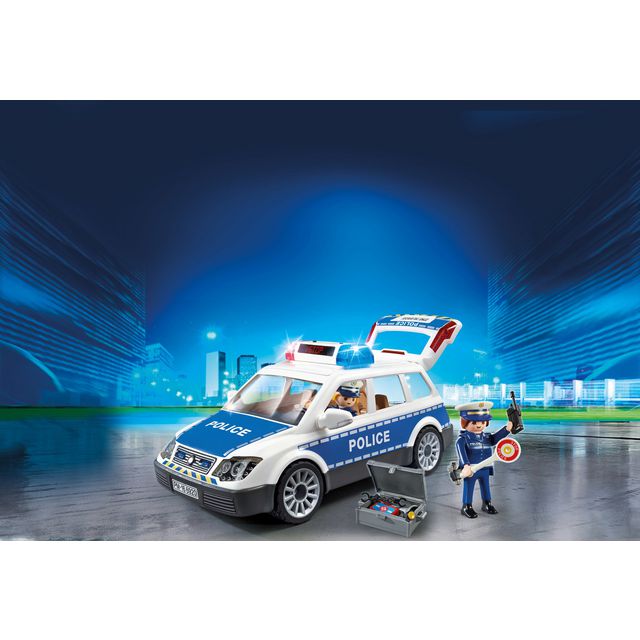 Köp playmobil Polisbil, siren och blåljus, fällbara säten, avtagbart ...