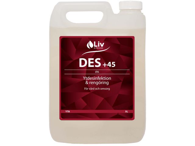 Köp Liv Ytdesinfektion Des +45 5L