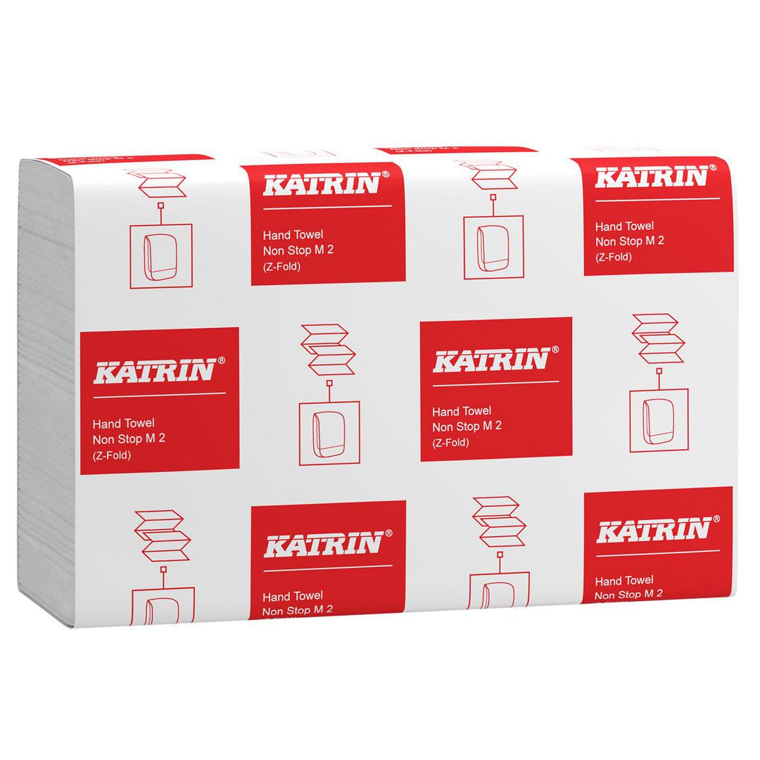 Köp KATRIN Pappershandduk Non Stop M 2-lagers vit 3150/fp