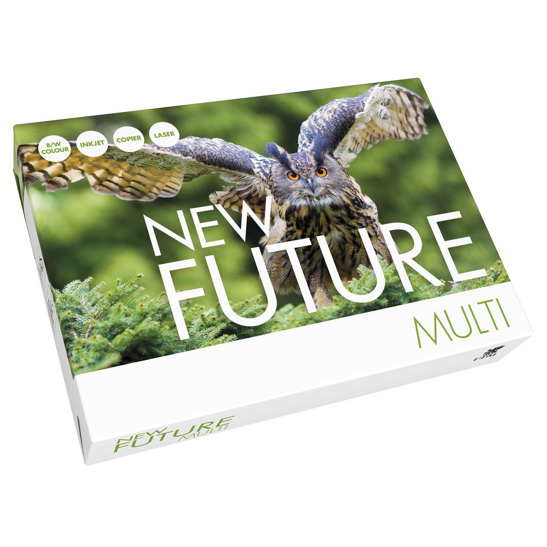 Köp NEW FUTURE Kopieringspapper Multi A5 80g ohålat 500/fp